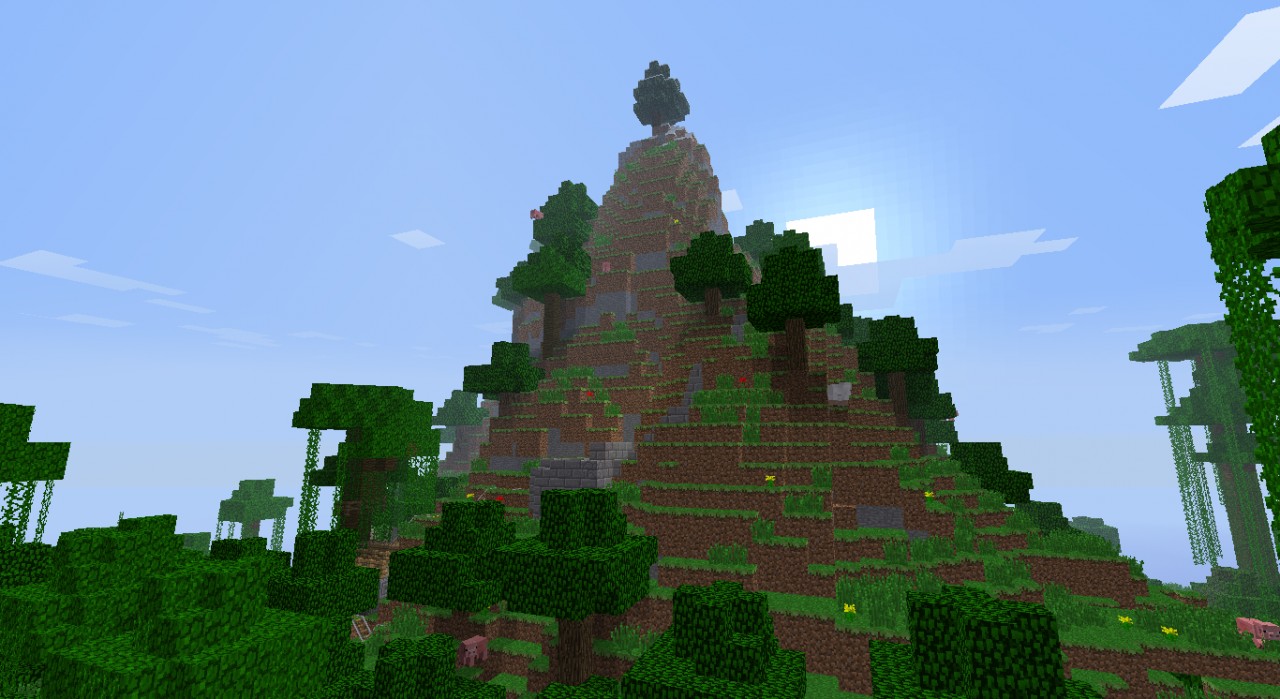 Mountain Trek Minecraft Map