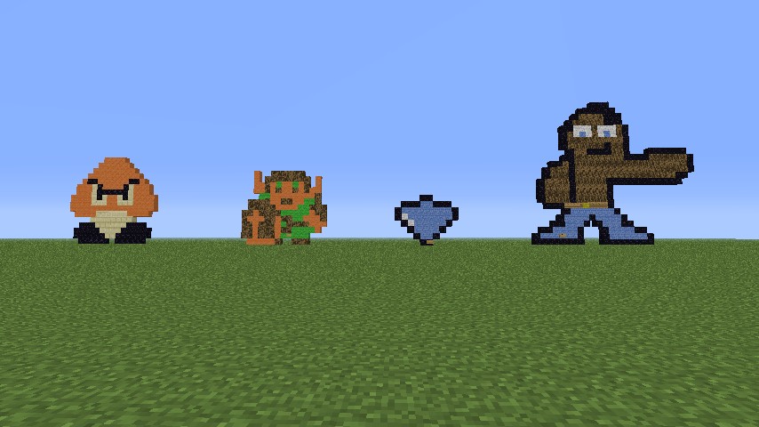 My little pixelart! Minecraft Map