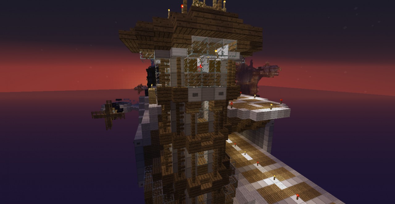 IDS GalvinoX (airship building contest entry) Minecraft Map