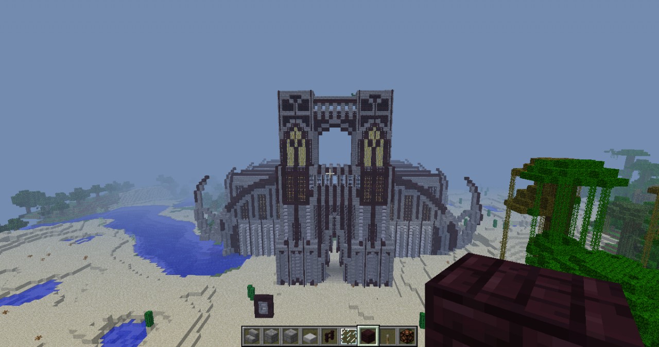 Cathedral of the hell Portal Minecraft Map