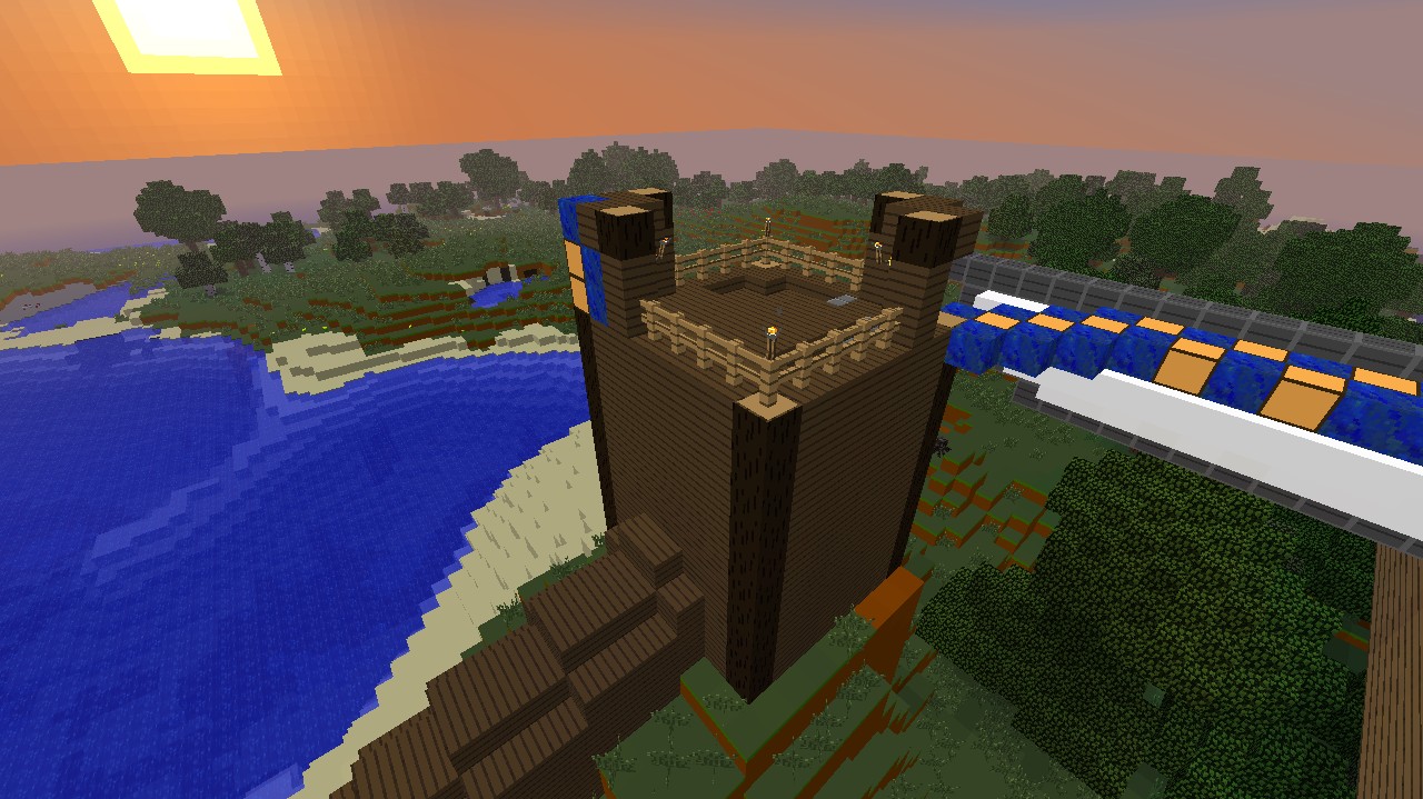 Flying Boat Minecraft Map