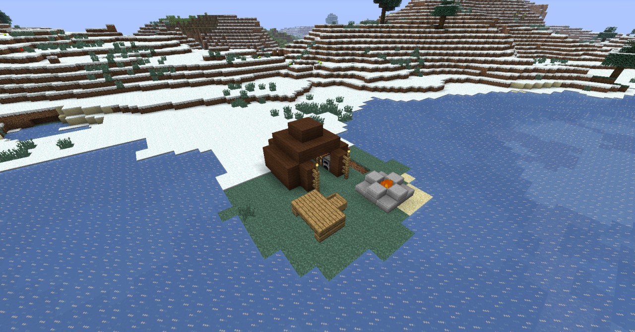 survival with basic stuff Minecraft Map