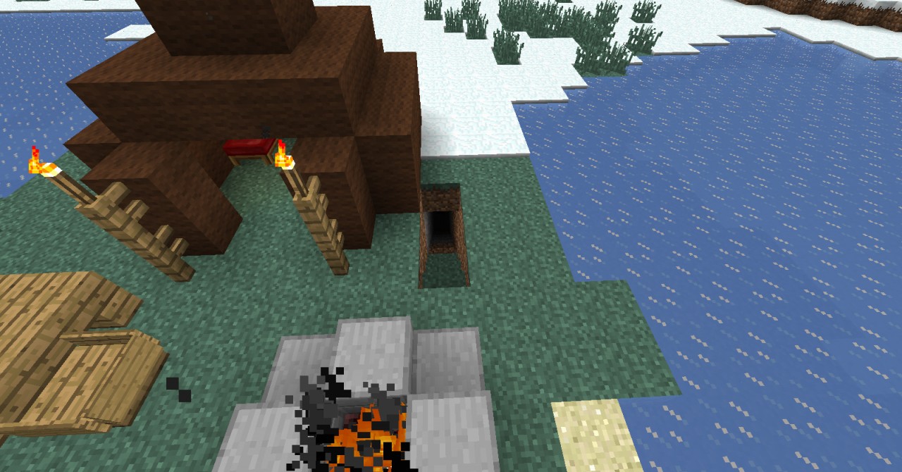 survival with basic stuff Minecraft Map