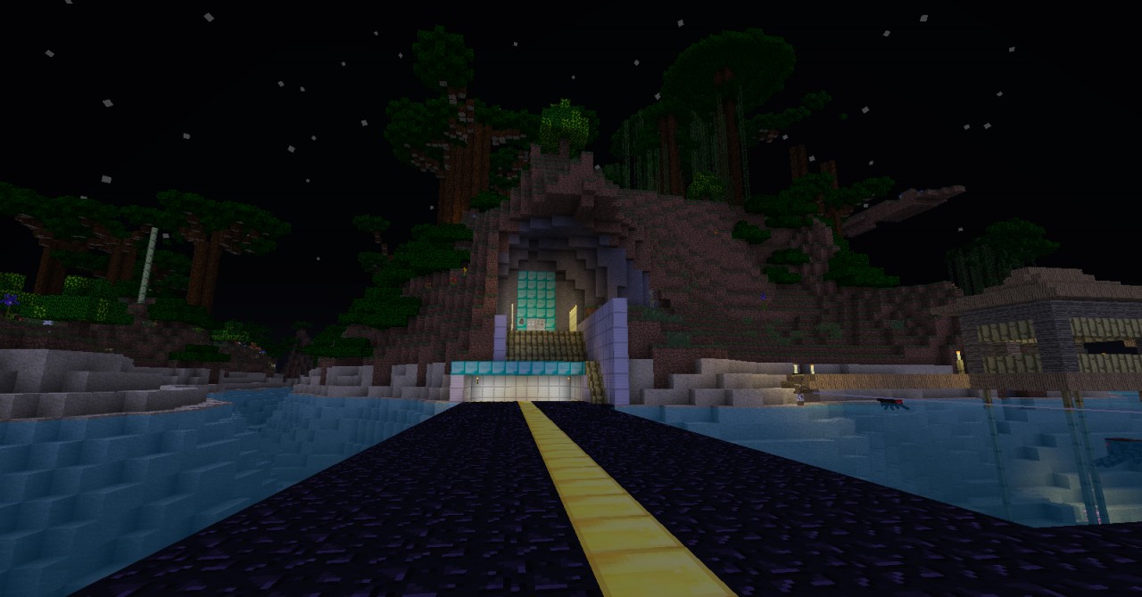 giant base Minecraft Map