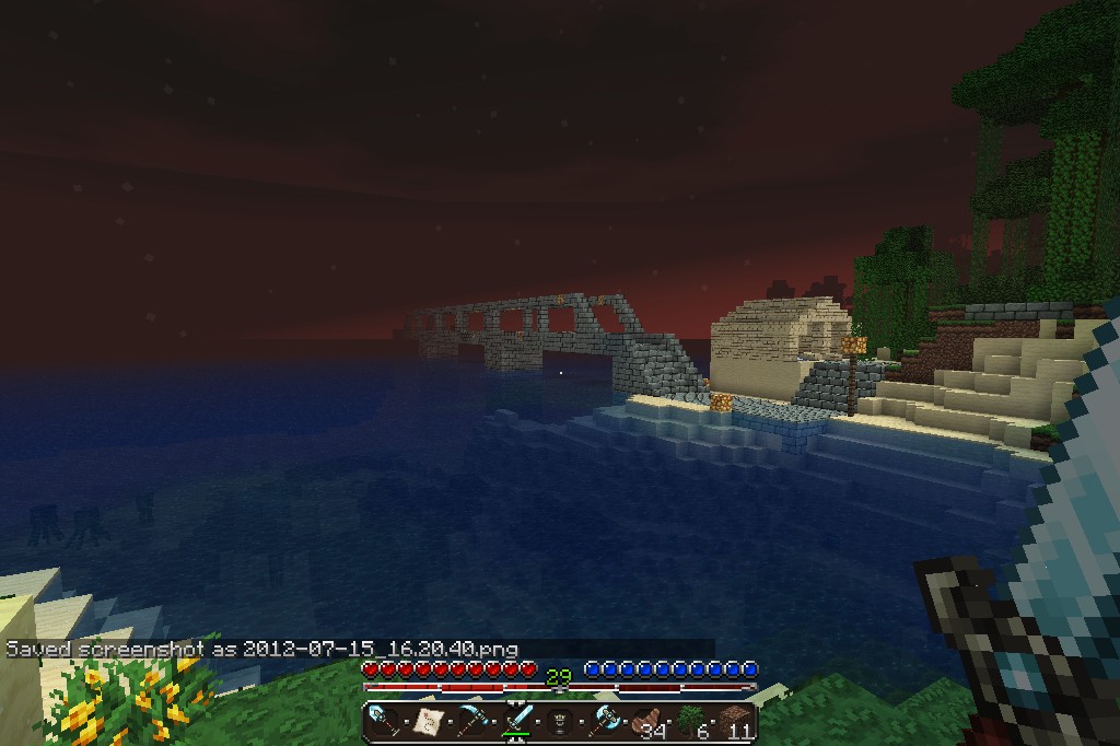 The bridge Minecraft Map