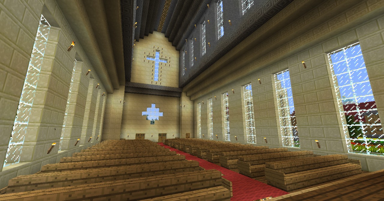big Cathedral - Große Kathedrale Minecraft Map