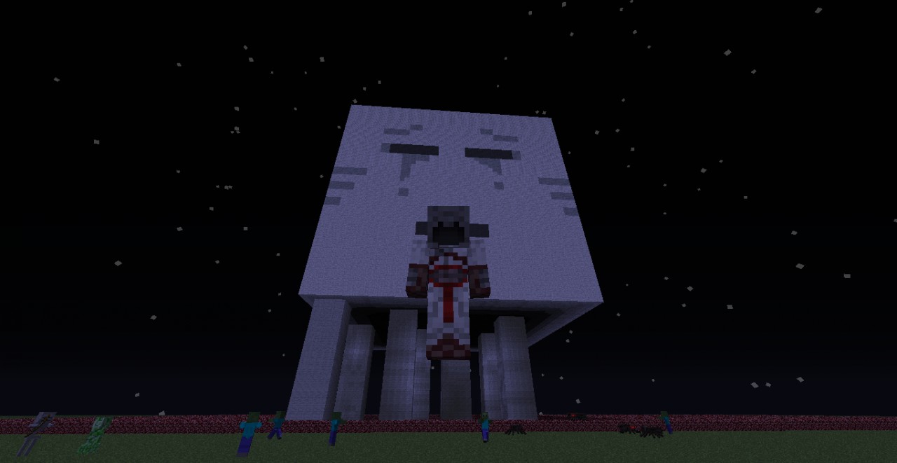 the giant ghast with a suprise Minecraft Map