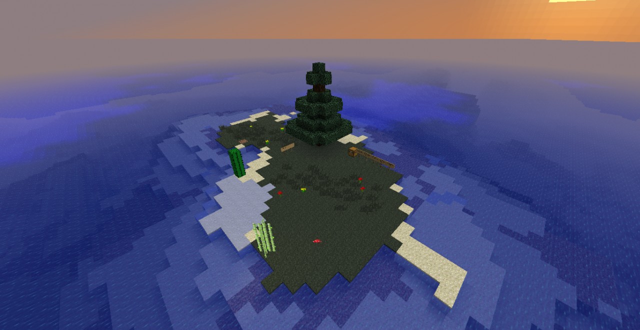 survival island (updated!) Minecraft Map
