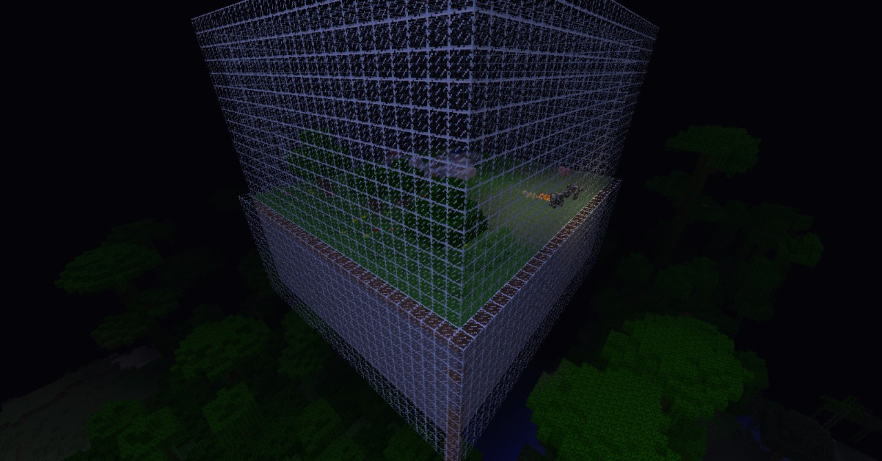 Helicopter crash survival Minecraft Map