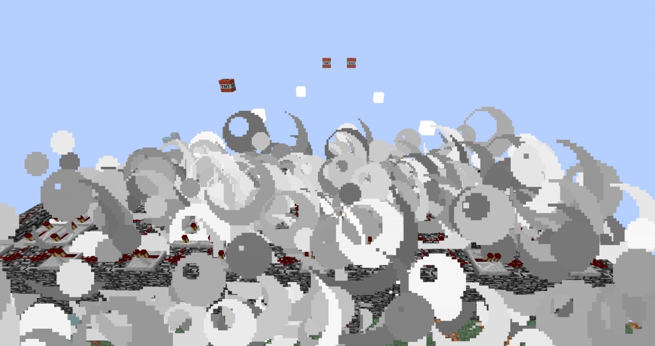 Giant TNT cannon Minecraft Map