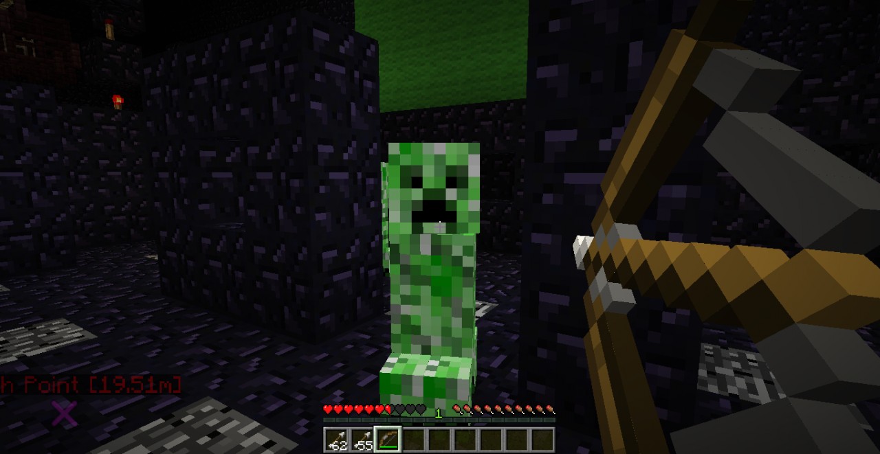 Creeper Mini Boss Battle Minecraft Project