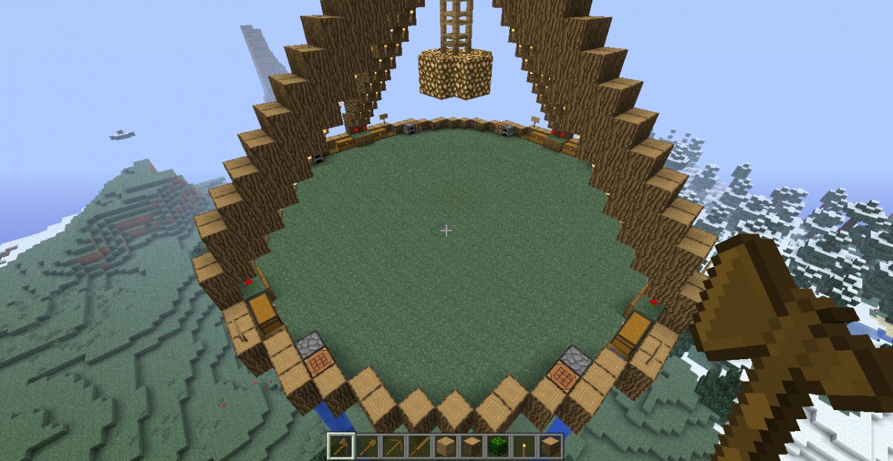 Air Mod Review Arena Minecraft Map