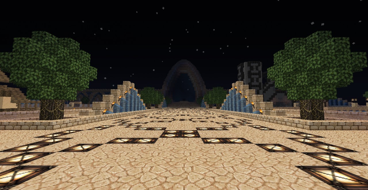 Bowerstone and Aurora Minecraft Map