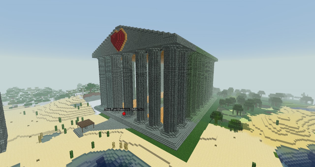 The Parthenon Minecraft Map
