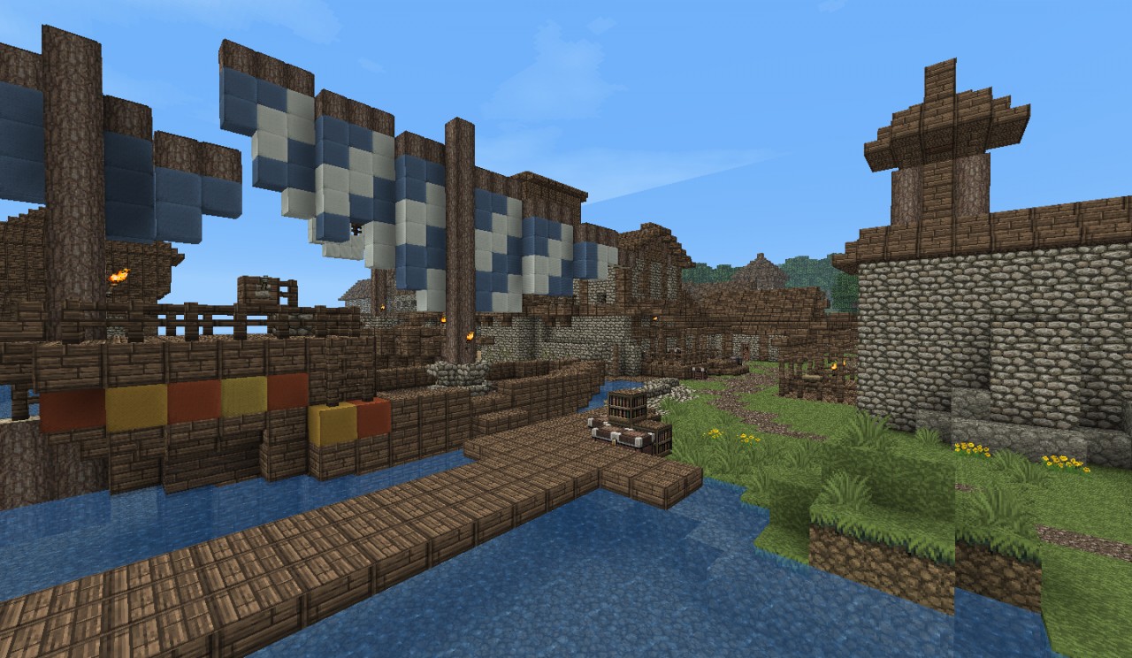 The Witcher - Flotsam Minecraft Map