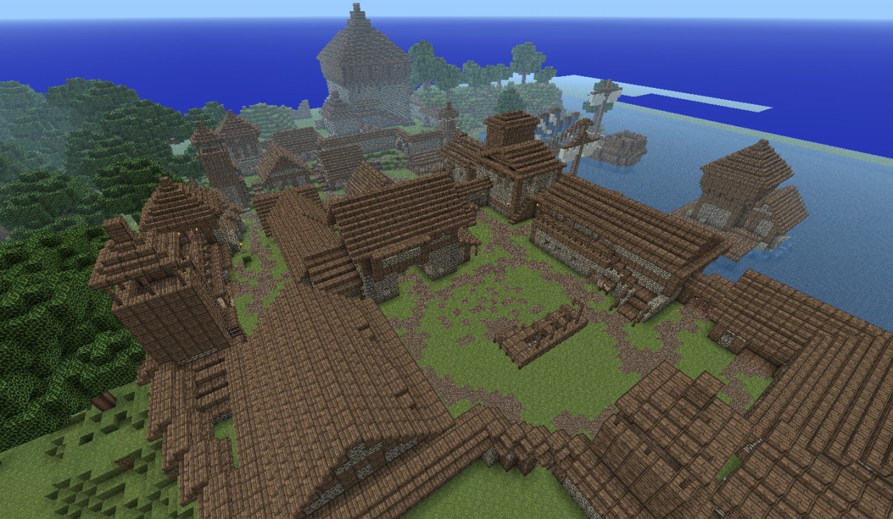 The Witcher - Flotsam Minecraft Map