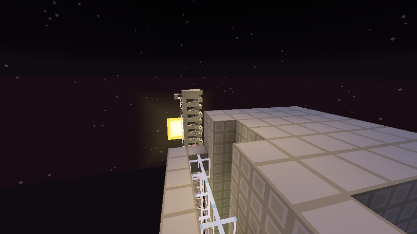 Small Fast Piston Elevator Minecraft Map