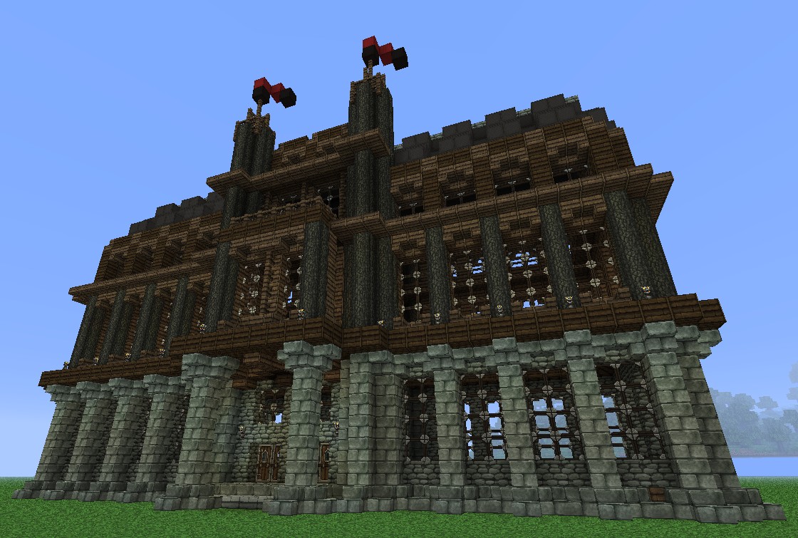 Small Medieval Palace Minecraft Map