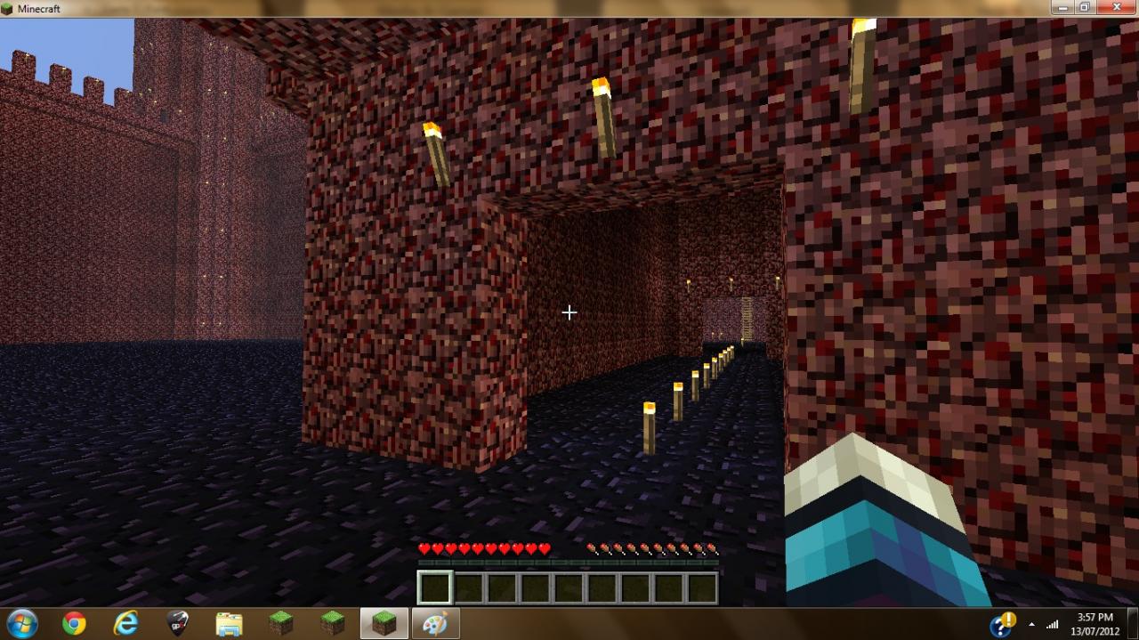 ULTIMATE Nether Castle! Minecraft Map