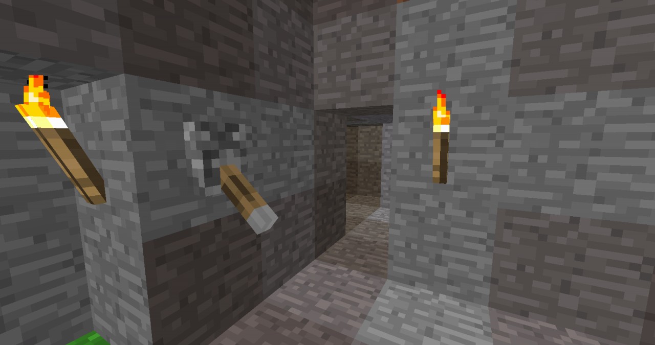 Cave Hideout Minecraft Map