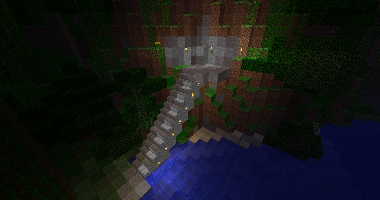 Cave Hideout Minecraft Map