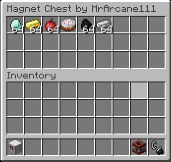 Magnet Chest v0.1 (Will be part of MineEssentials!) Minecraft Mod