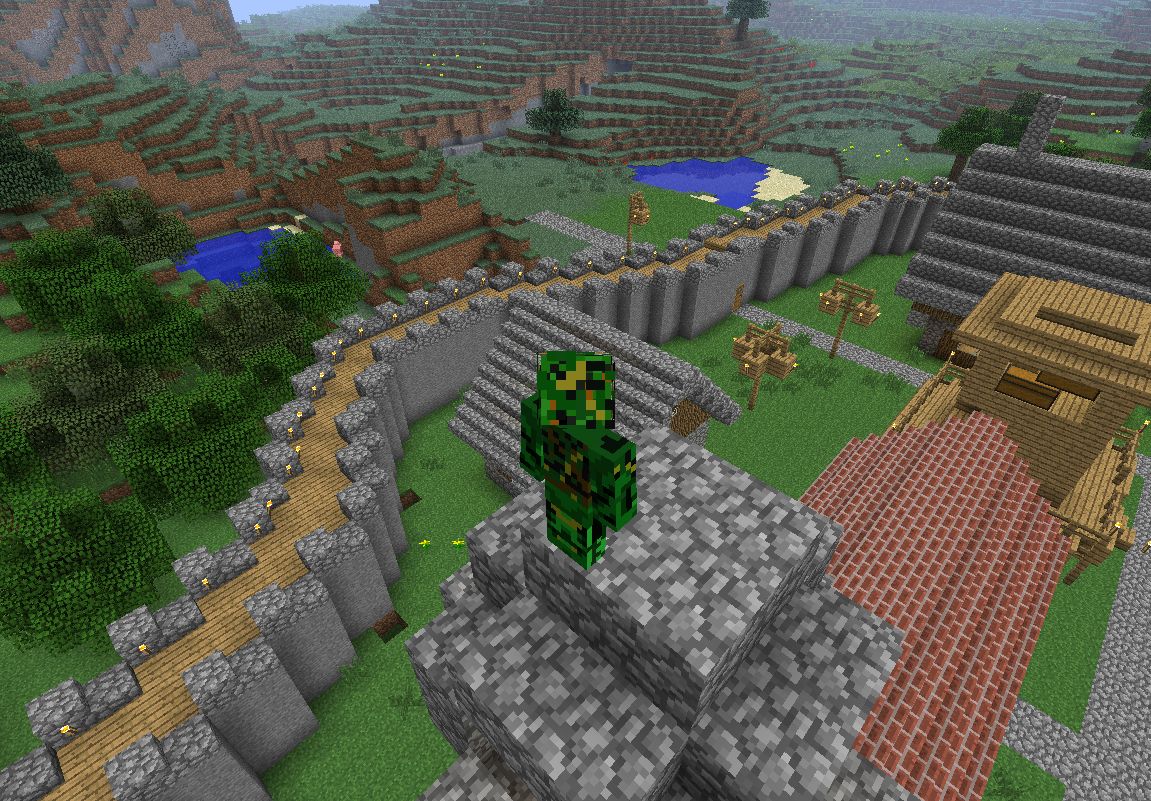 A Small village Minecraft Map
