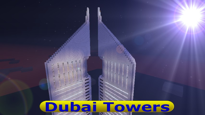 Dubai Towers Minecraft Map