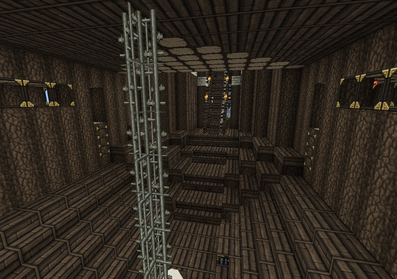 Radentar, God Of The Sky - Gigantic Steampunk Airship Minecraft Map