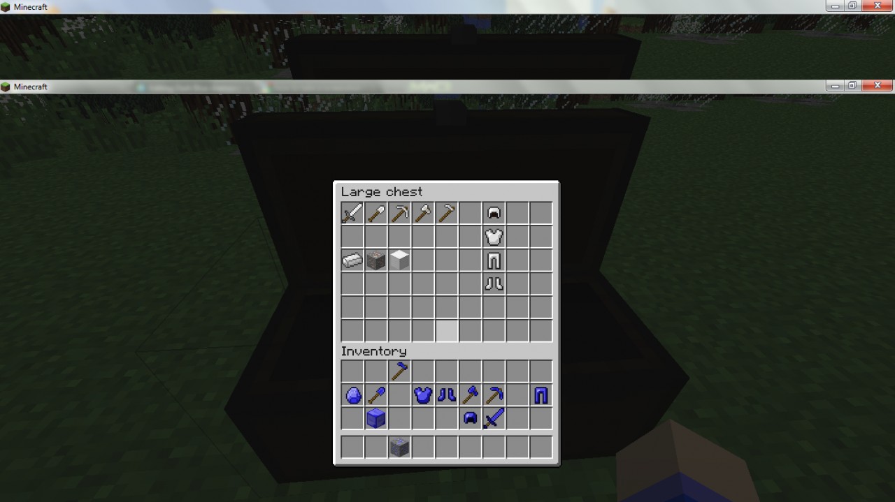 Dark Blue diamond and MORE :) Minecraft Texture Pack
