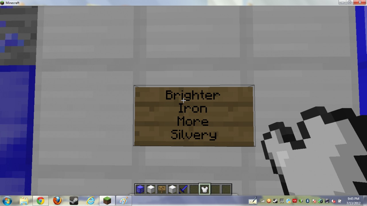 Dark Blue diamond and MORE :) Minecraft Texture Pack