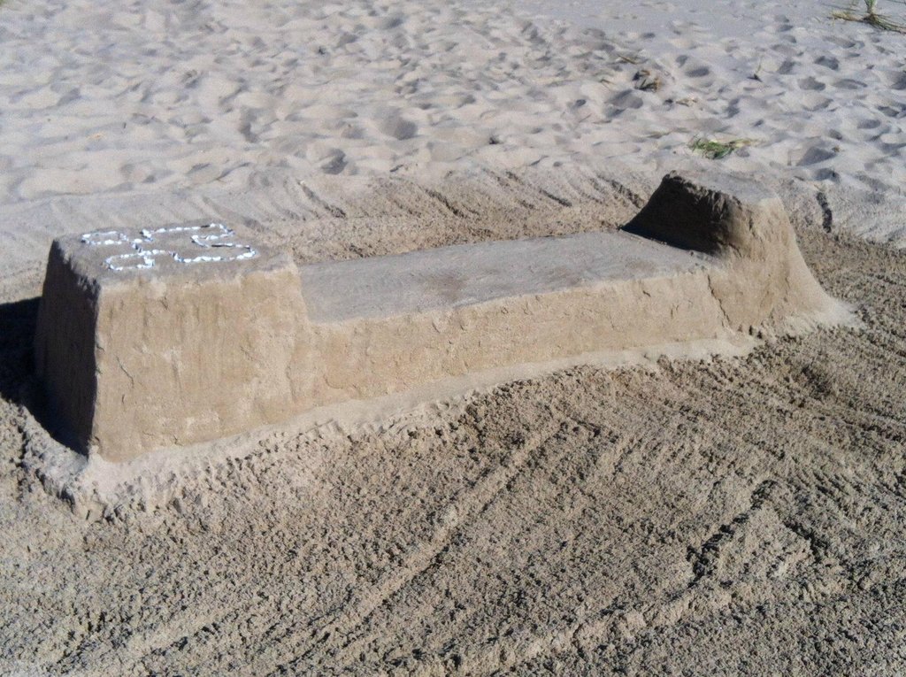 Creeper Sand Castle! Minecraft Map