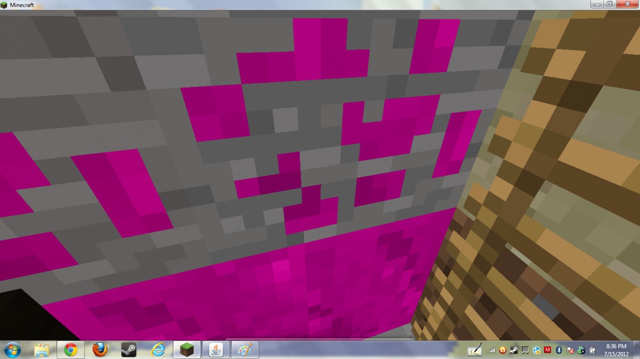 Orange Diamonds, Green Iron and More Minecraft Texture Pack