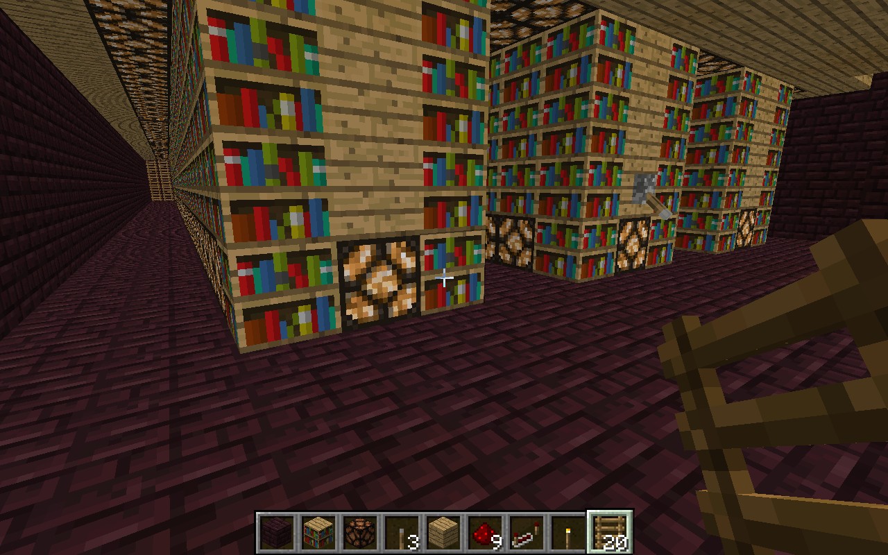 large Nether Brick Castle Minecraft Map