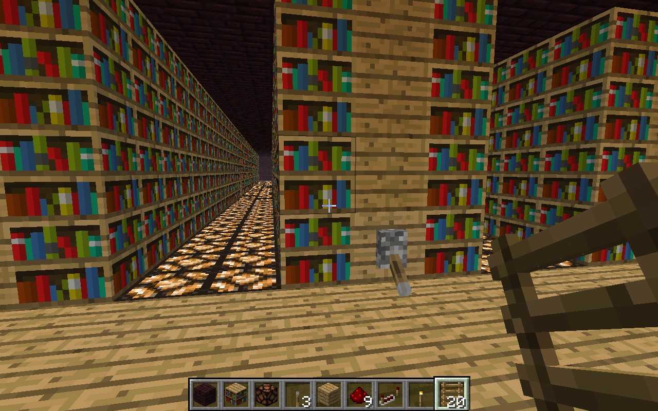 large Nether Brick Castle Minecraft Map