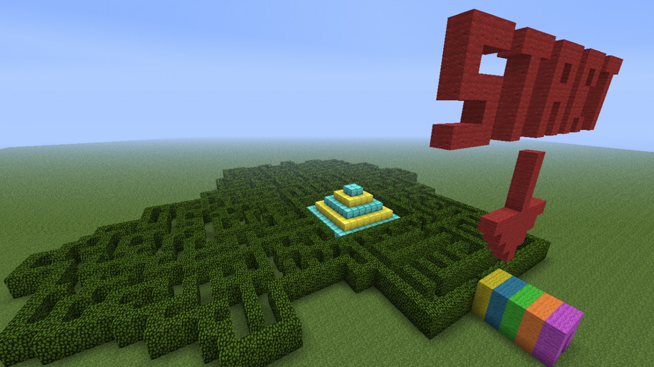 Maze Minecraft Map