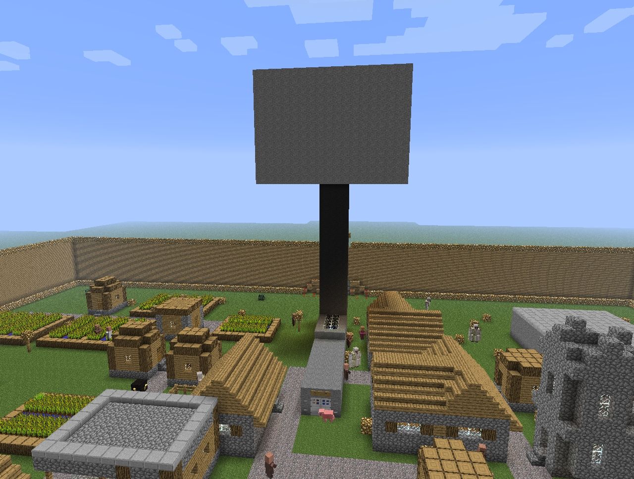 A Peaceful Little Village Minecraft Project