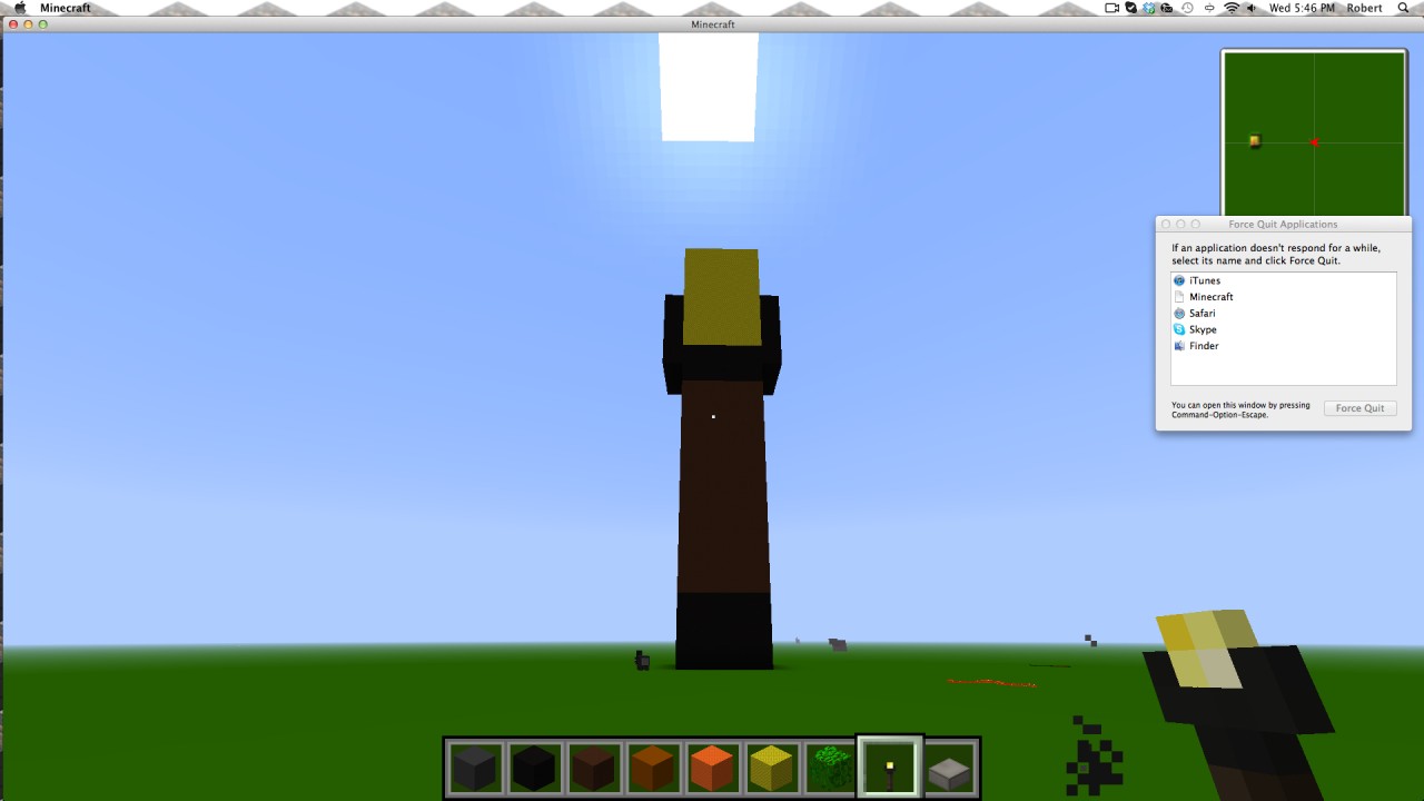The Giant Torch! Minecraft Map