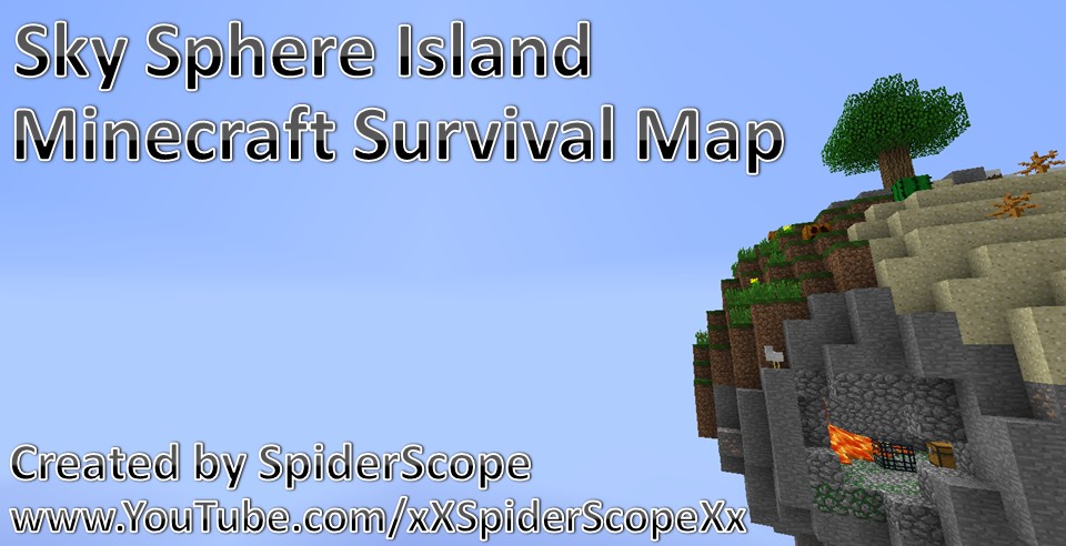 Sky Sphere Island - Minecraft Survival Map Minecraft Map