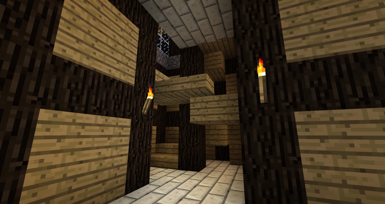 Spiral Roof Minecraft