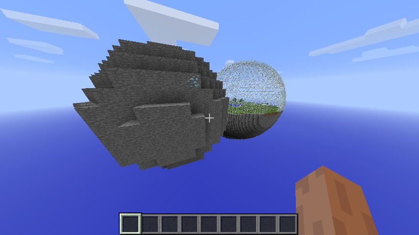 biosphere survival Minecraft Map