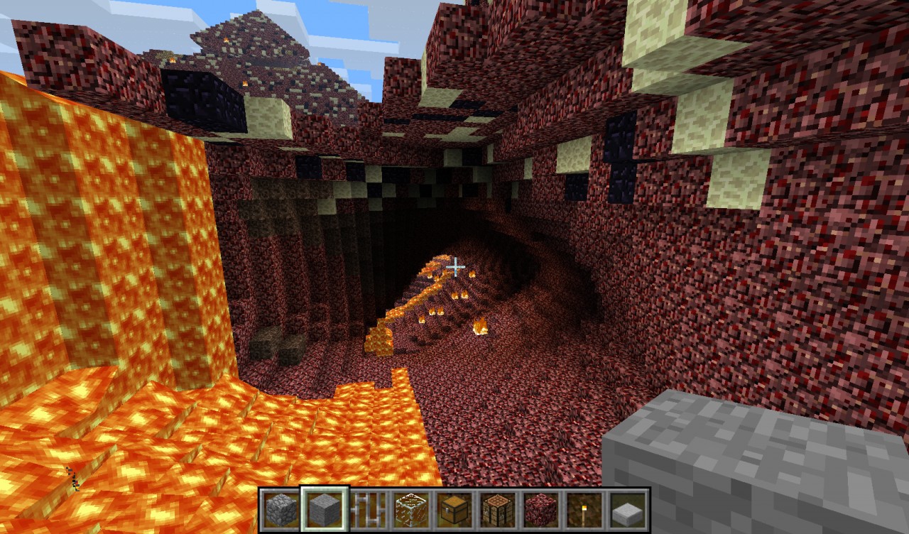 The Nether has Come!! Map2 Minecraft Map