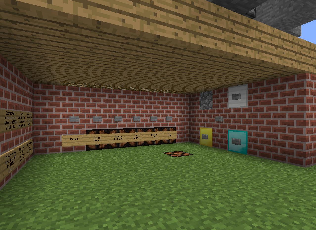 Item dispenser Minecraft Map