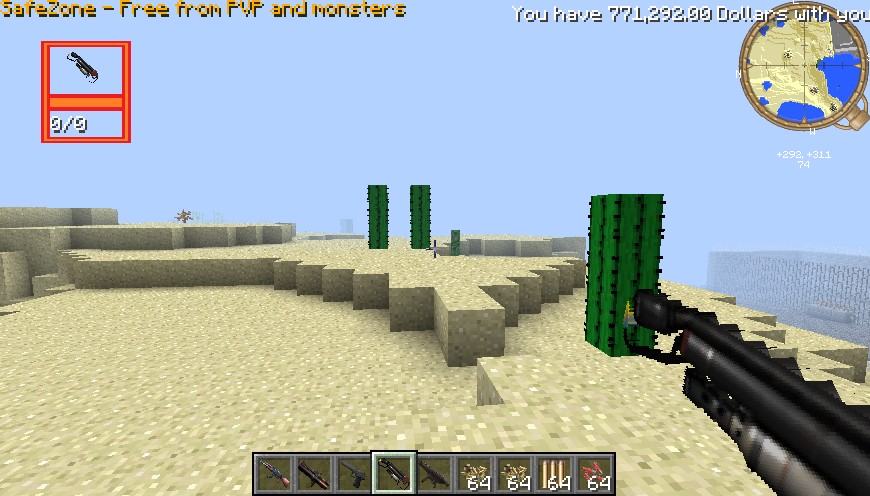 TacticalCrafting # New faction Server # Guns # Jobs # automated Hunger ...