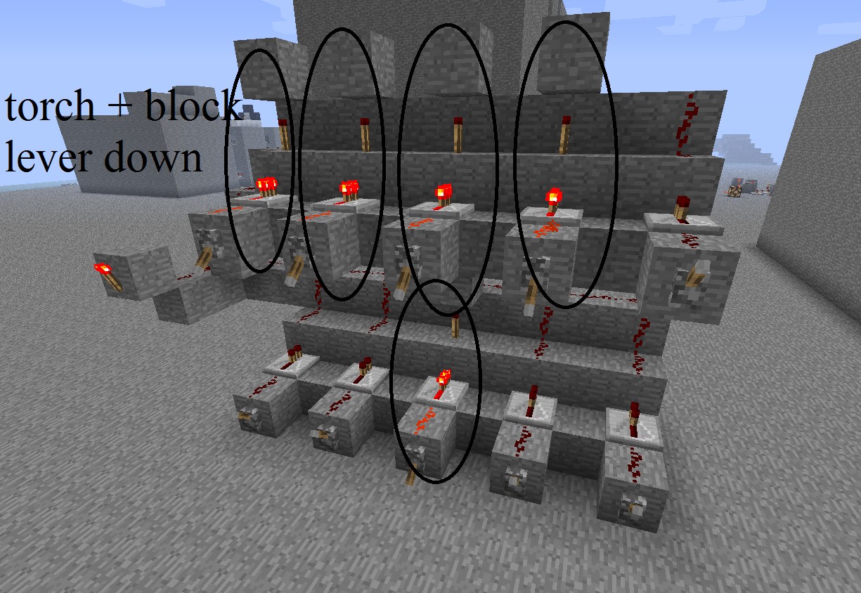 overkill combination lock Minecraft Map