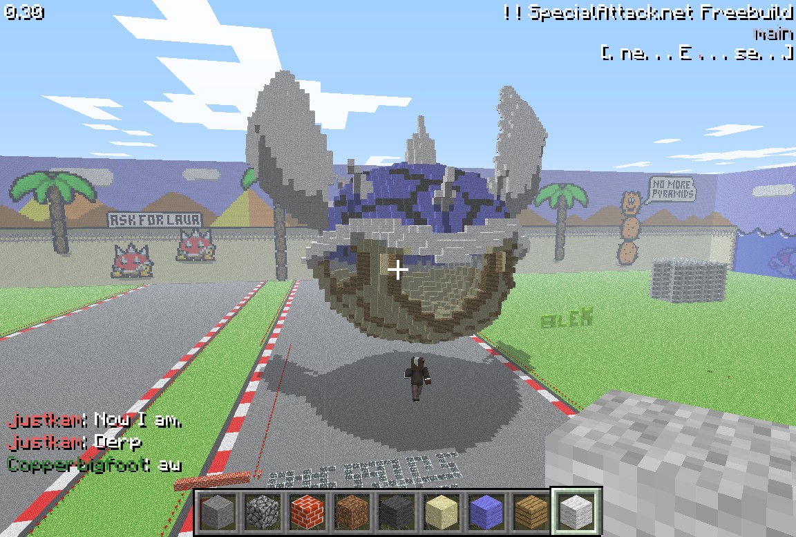 Derp Builds #1 - Blue Shell Minecraft Map