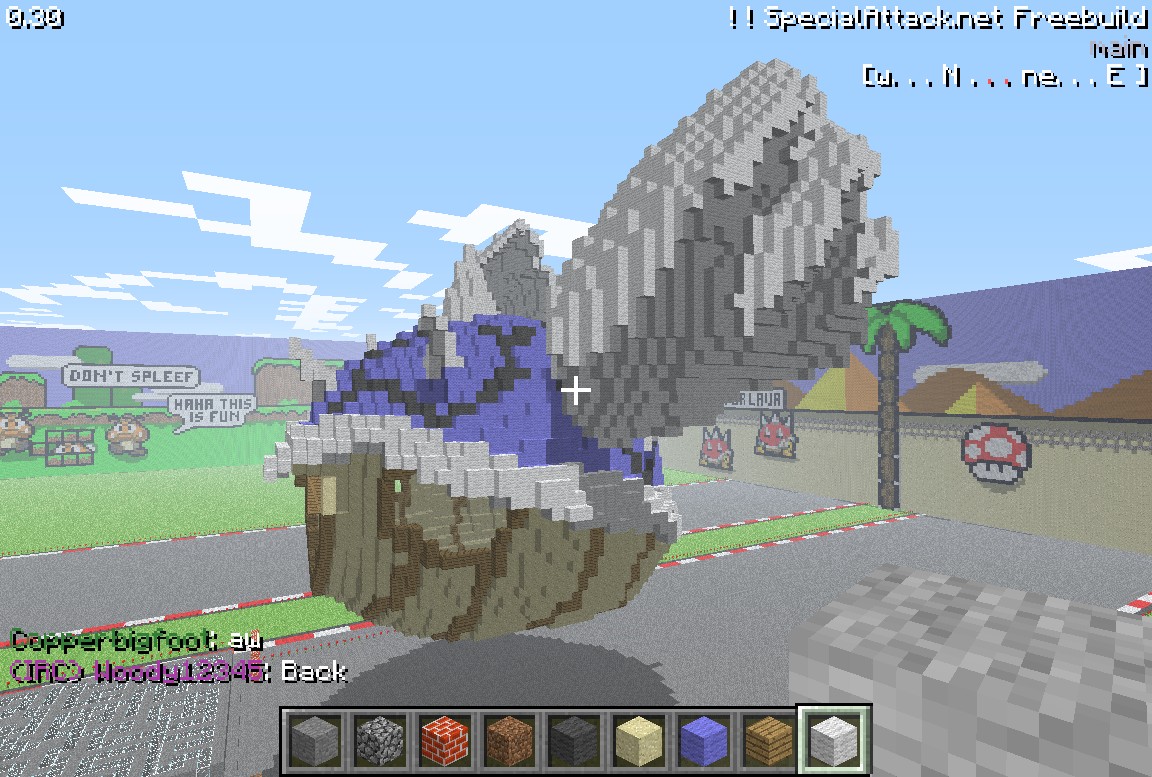 Derp Builds #1 - Blue Shell Minecraft Map