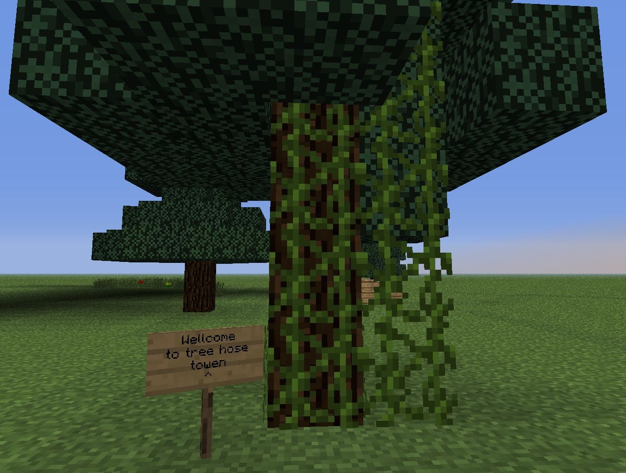 tree tops Minecraft Map