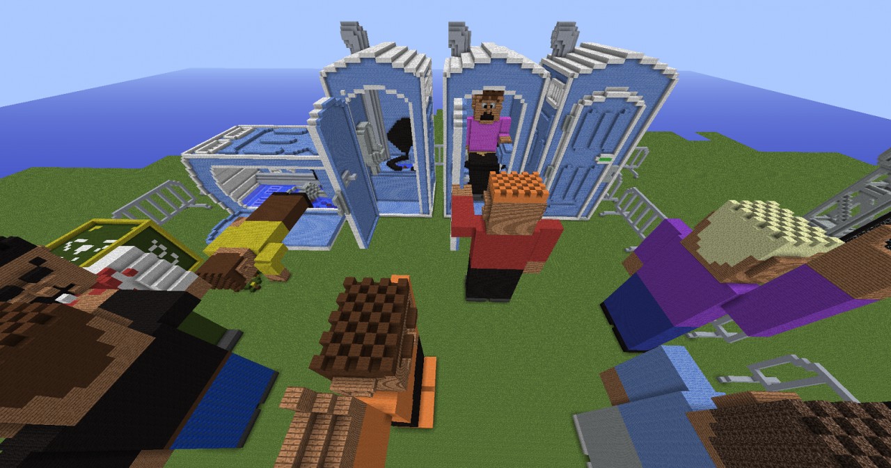 Skrillex Concert Stage Minecraft Map