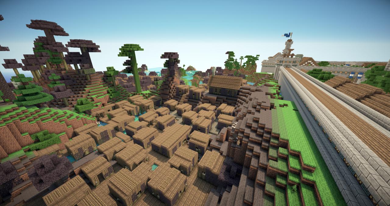 Human City/ Orc City Minecraft Map